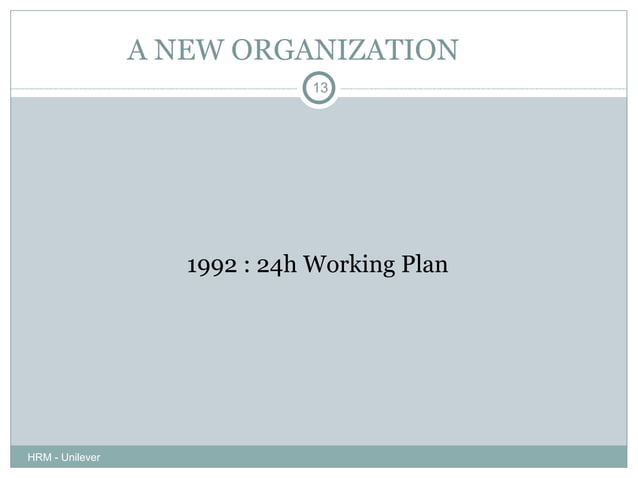 Unilever HRM case study | PPT | Human Resources | Business