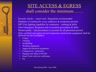 Hse Implementation By John Burnip | PPT