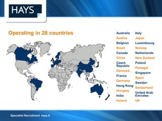 Hays Italy Eng | PPT