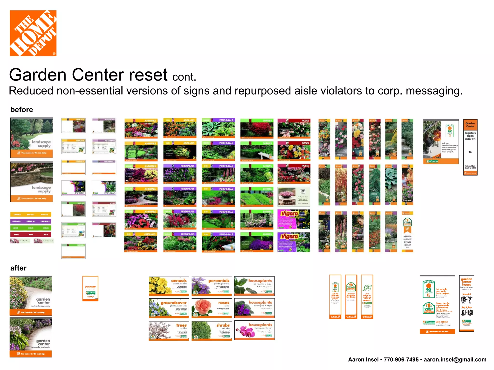 The Home Depot Visual Merchandising, Signage, POP and Fixture Design ...
