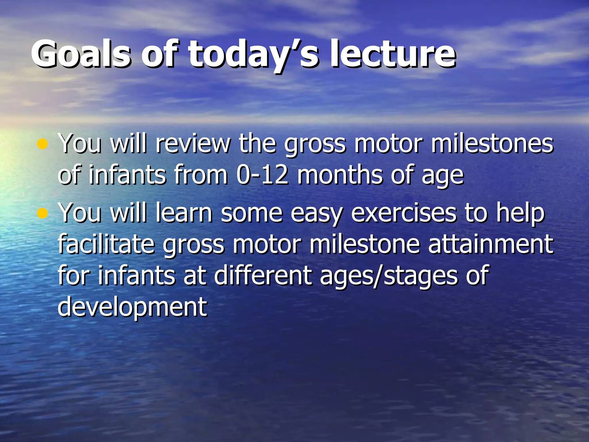 How To Help Infants And Children Develop Their Gross Motor Skills ...