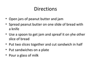 How To Type A Great Pbj | PPT