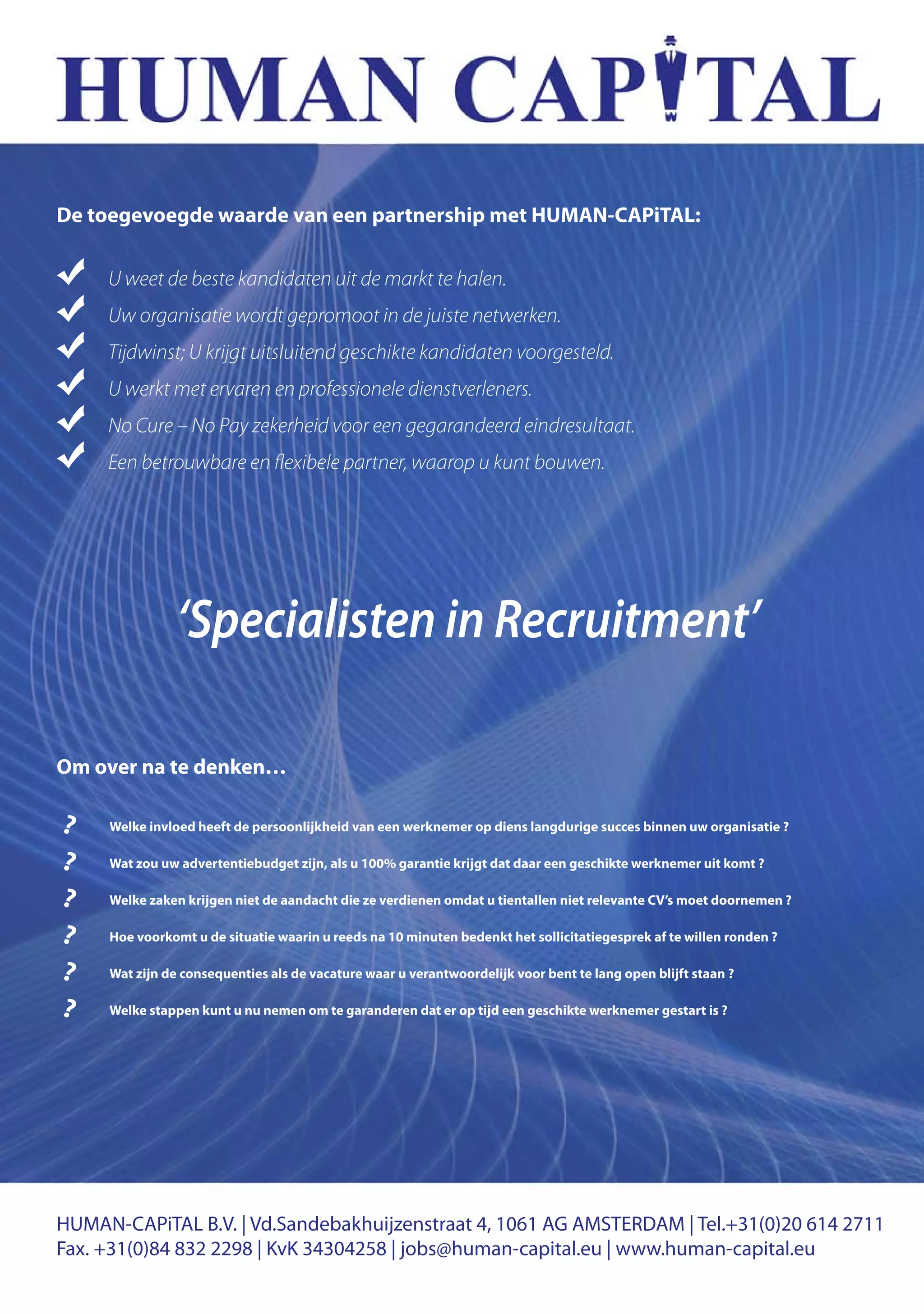 Human Capital Brochure | PDF
