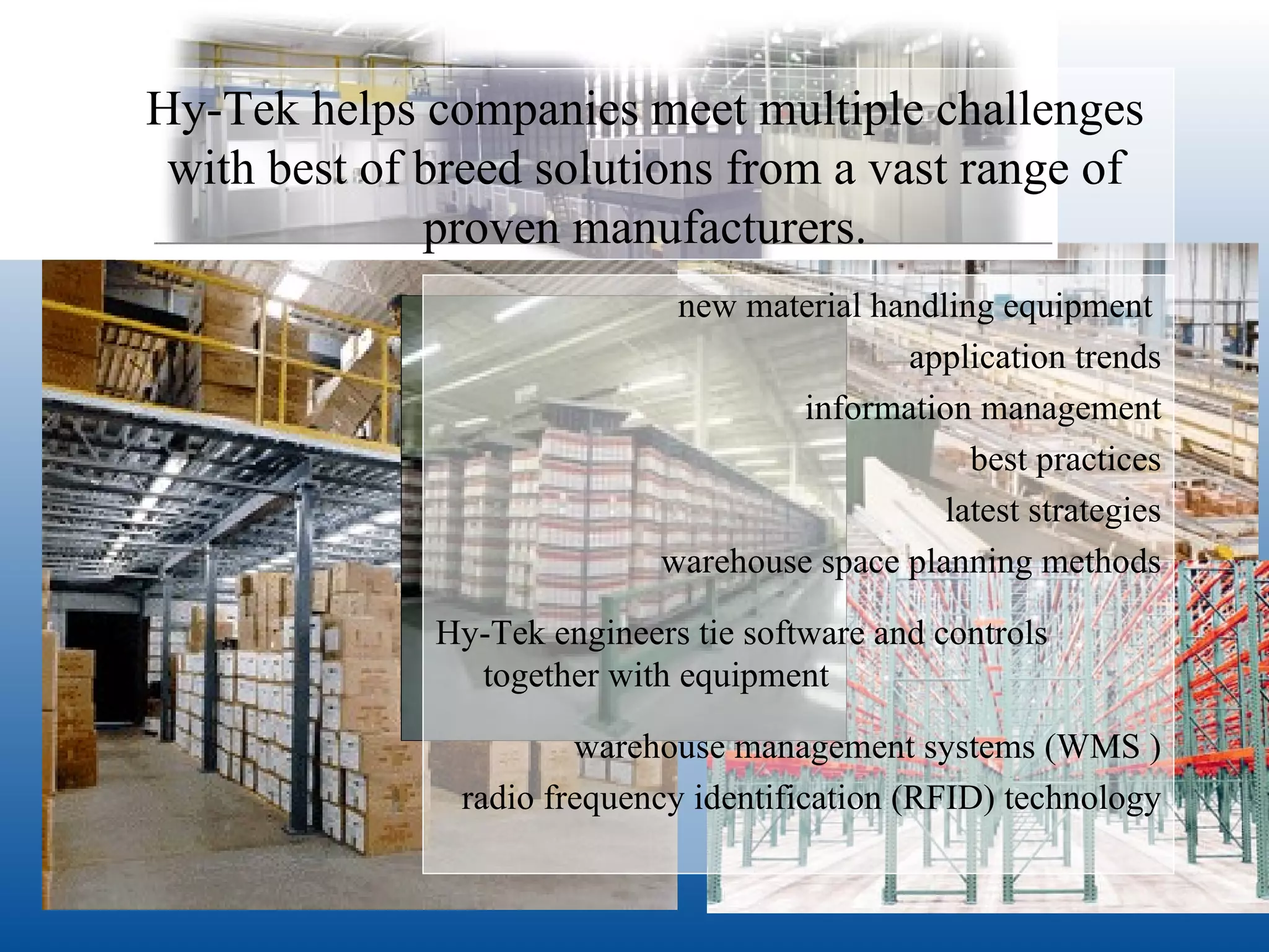 Hy Tek Intro Power Point | PPT