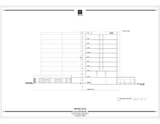 Hyatt Hotel Building Section | PDF
