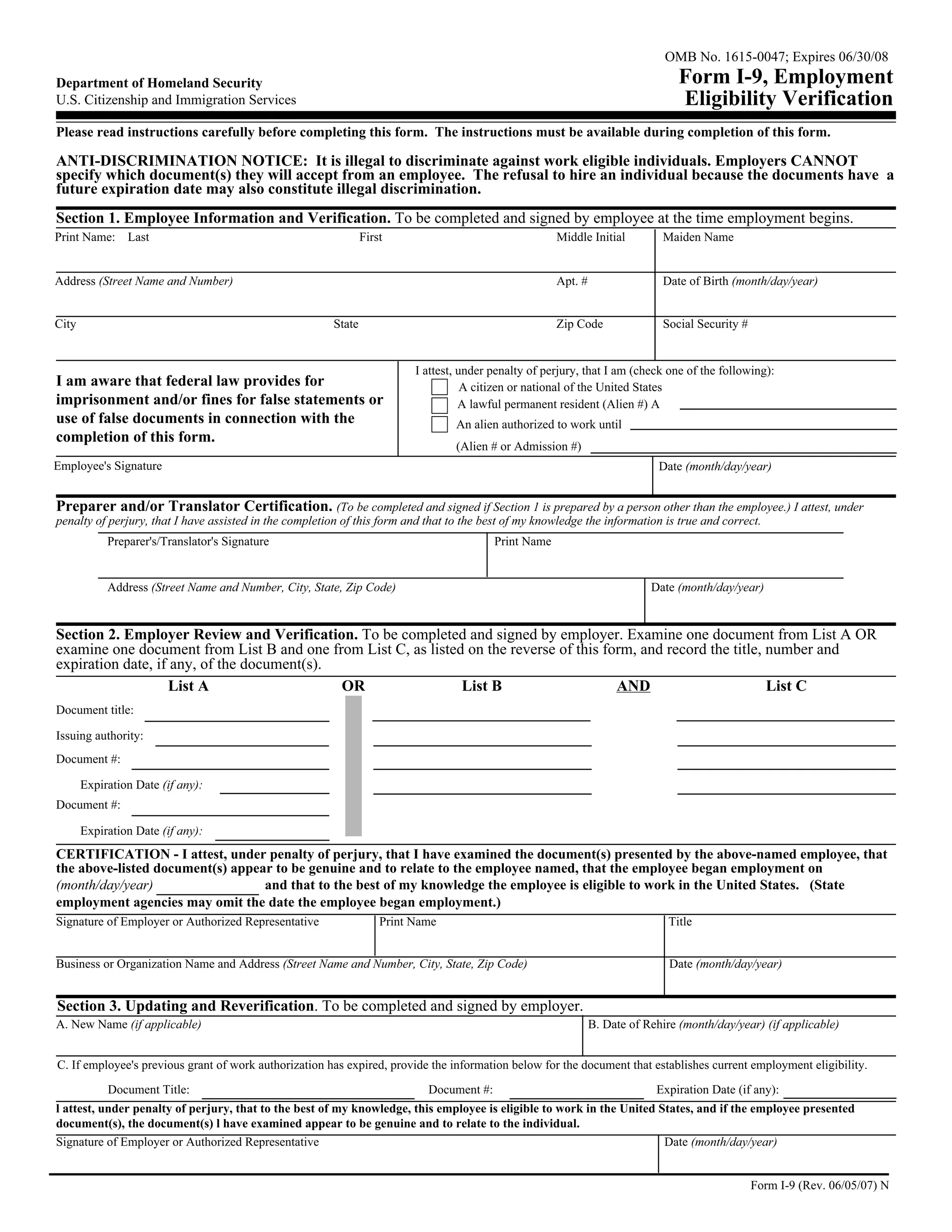 I 9 Compliance Handout | PDF