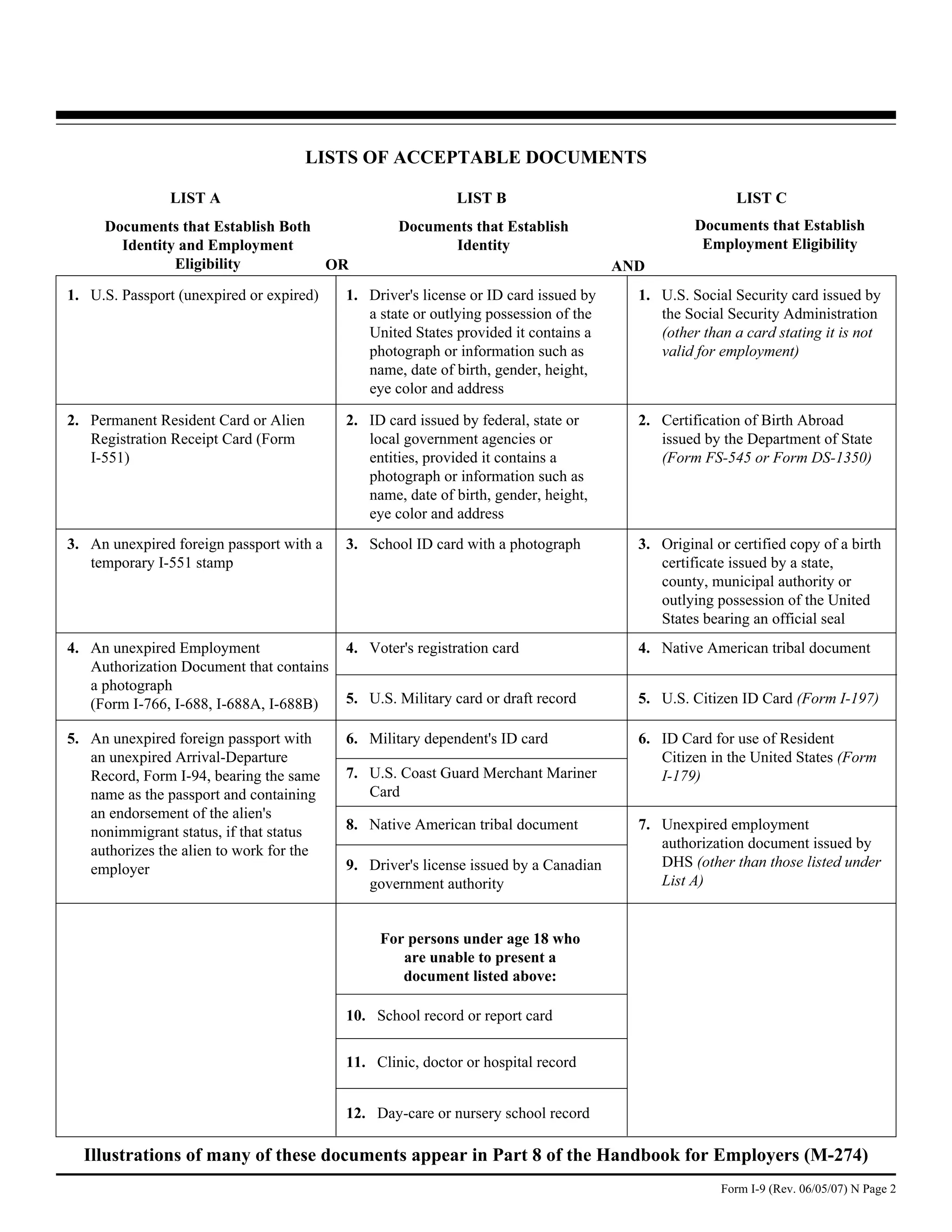 I 9 Compliance Handout | PDF
