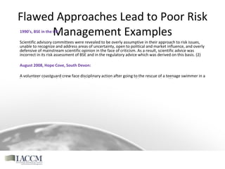 Iaccm Risk Slides | PPT | Green Solutions | Business