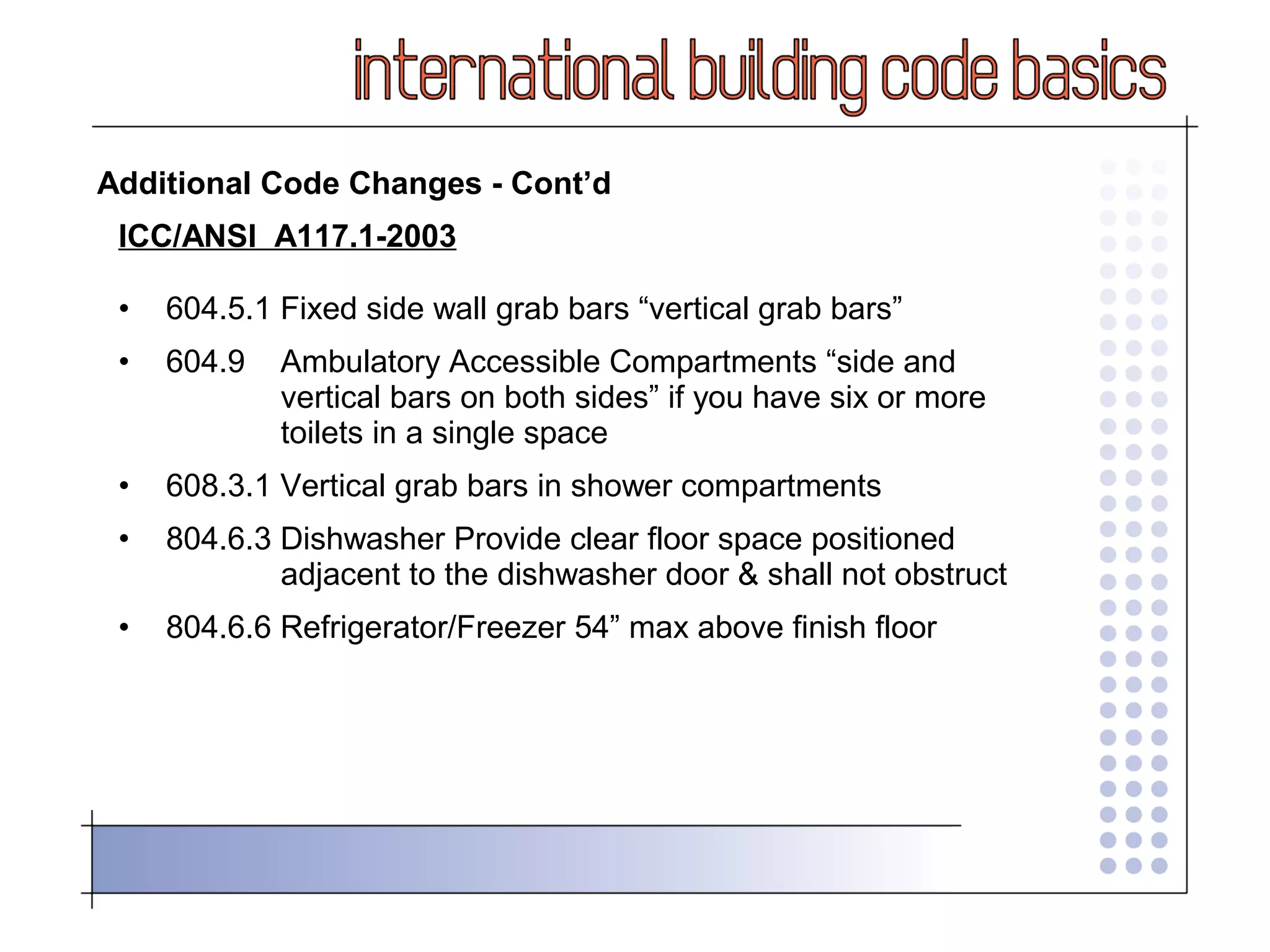 International Building Code - 2006 Basics | PPT