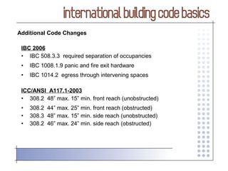 International Building Code - 2006 Basics | PPT
