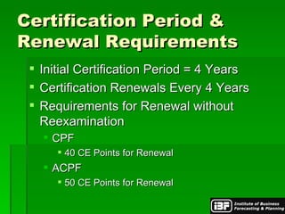 IBFCertification Benefits | PPT | Business | Business and Finance