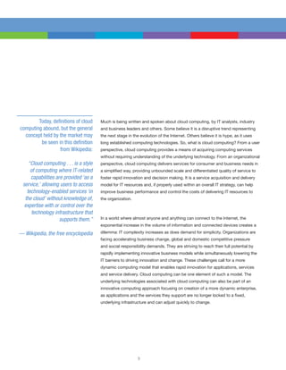 Ibm Perspective On Cloud Computing | PDF