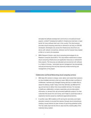 Ibm Perspective On Cloud Computing | PDF