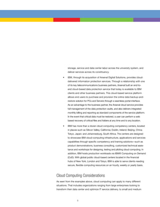 Ibm Perspective On Cloud Computing | PDF