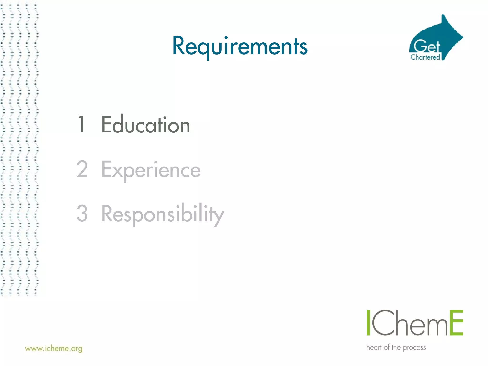 I Chem E Presentation | PPT