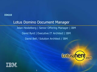 Domino Document Manager | PDF