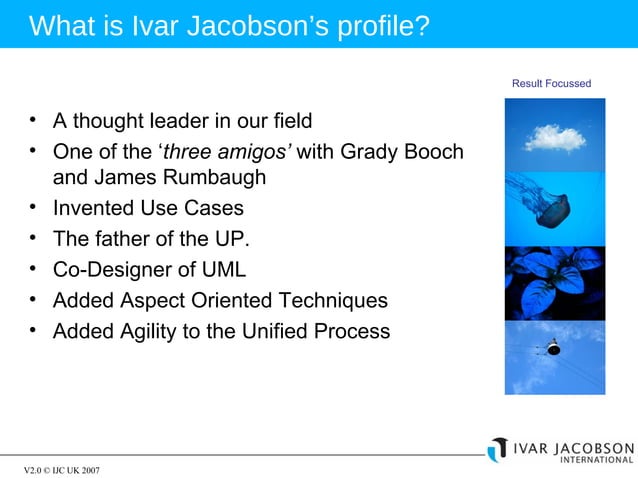 Ivar Jacobson International Introduction | PPT