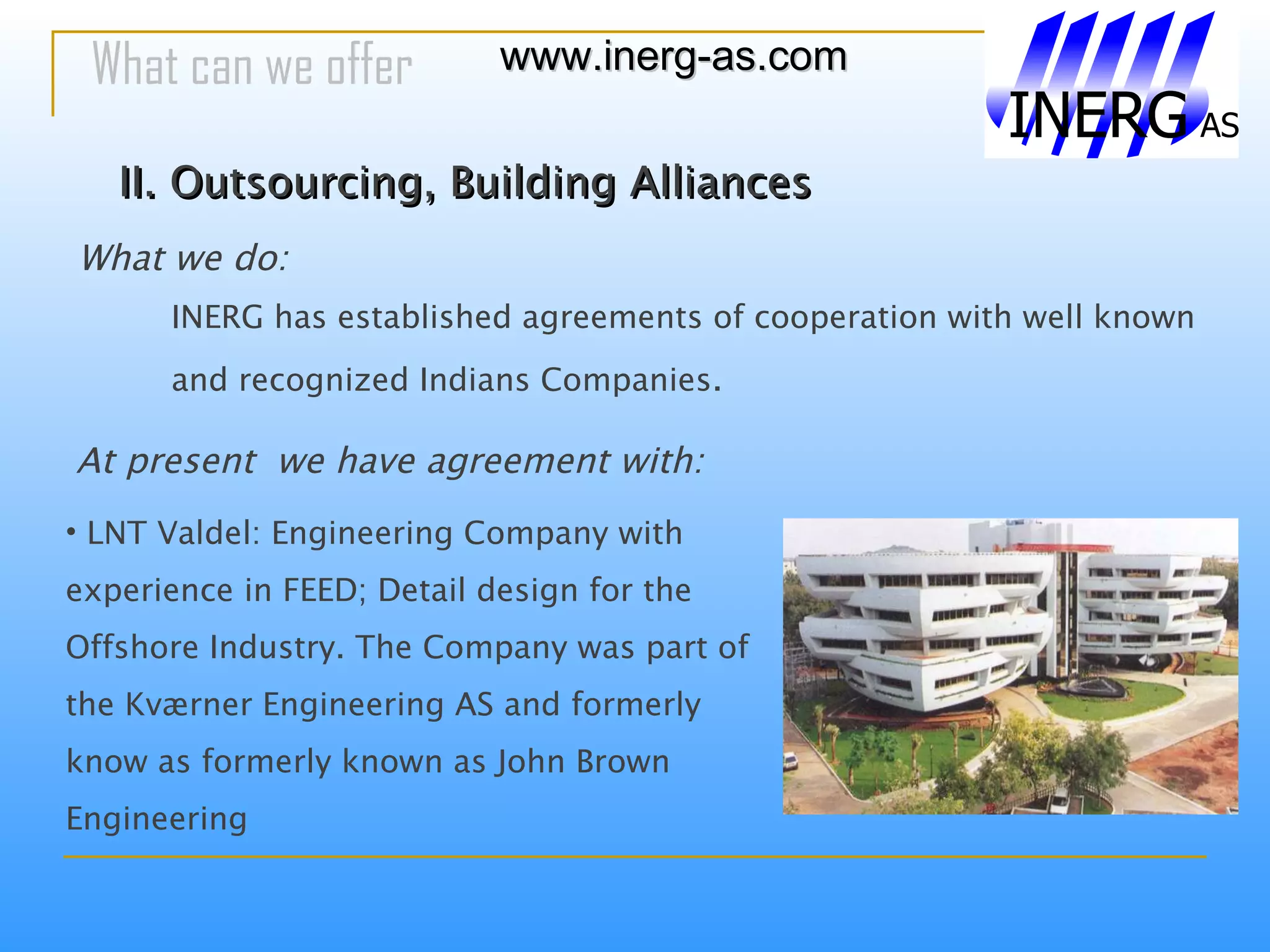 Inerg Presentation English Jun 08 (Standart) | PPT