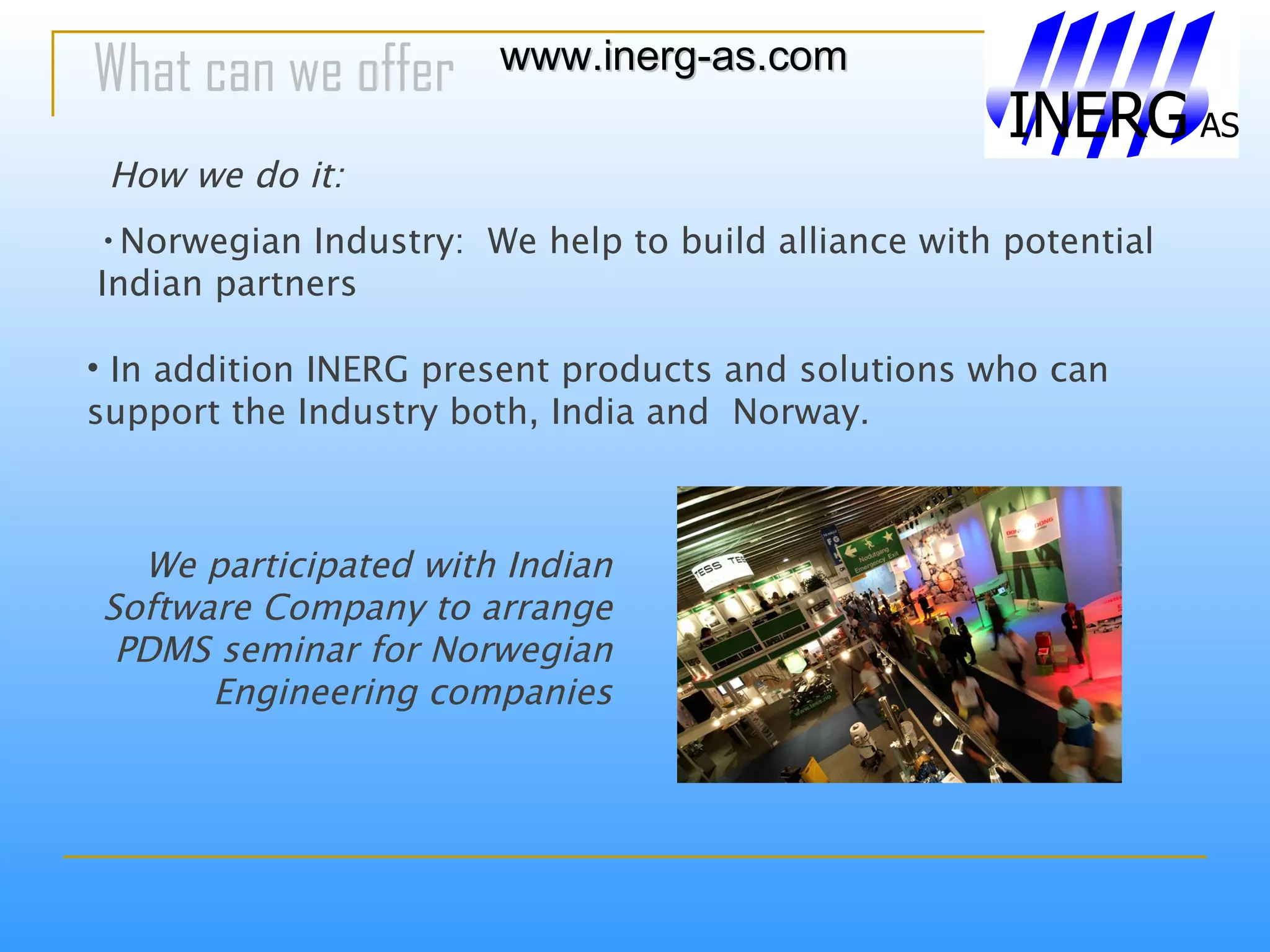 Inerg Presentation English Jun 08 (Standart) | PPT