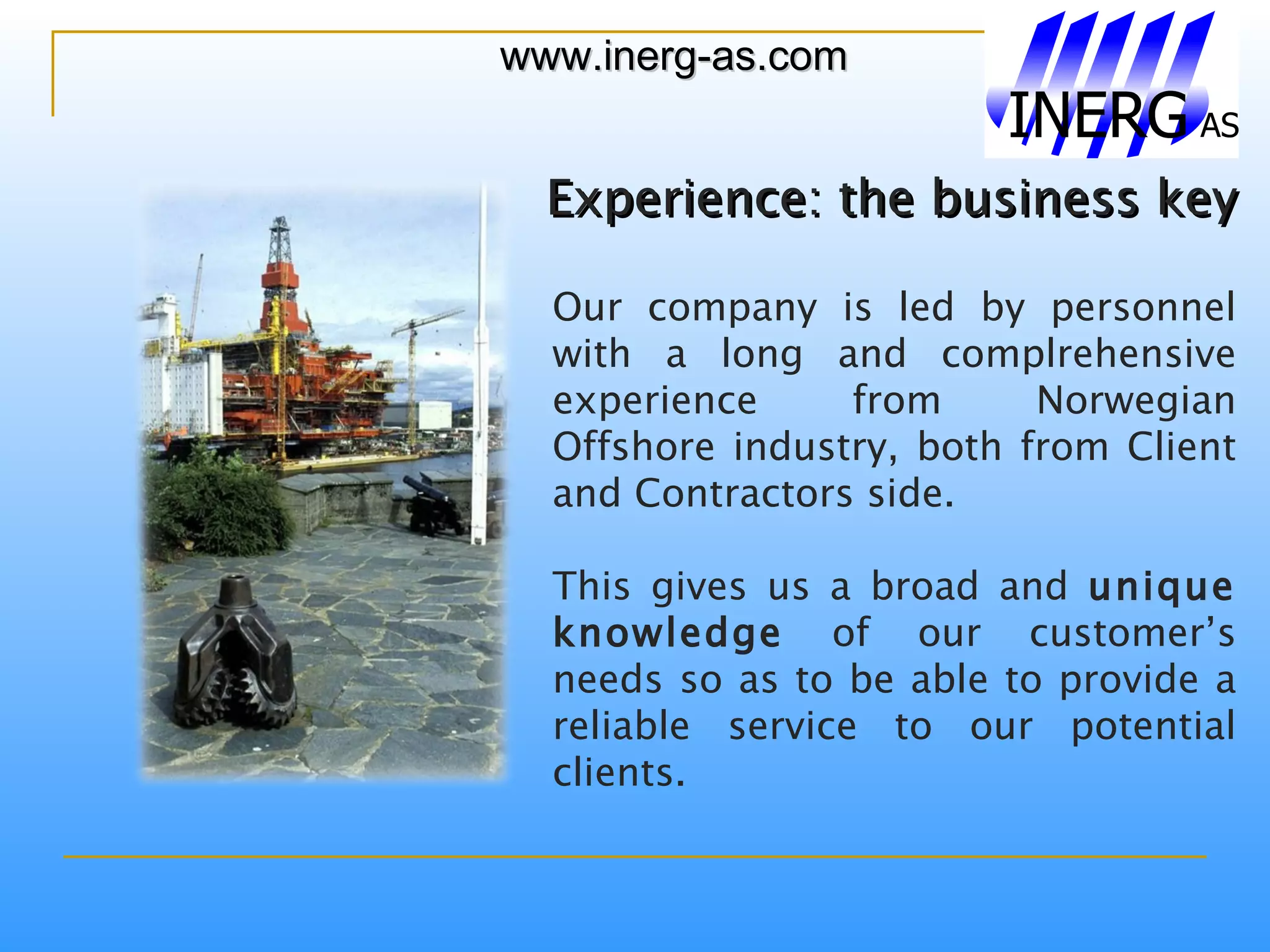 Inerg Presentation English Jun 08 (Standart) | PPT