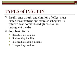 Insulin Ce | PPT