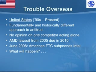 Is There Antitrust Inside Intel? | PPT | Business | Business and Finance