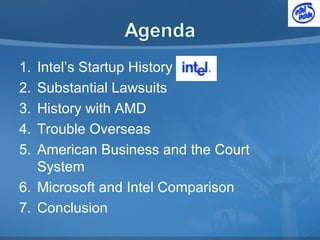 Is There Antitrust Inside Intel? | PPT | Business | Business and Finance
