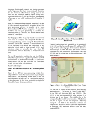 GPS and Digital Terrain Elevation Data (DTED) Integration | PDF