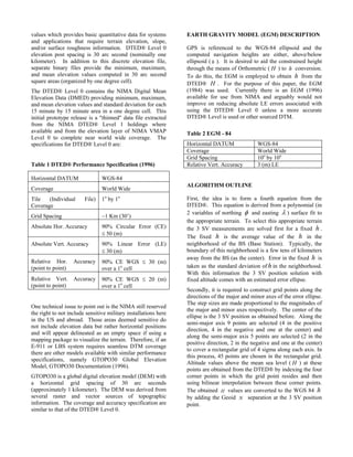 GPS and Digital Terrain Elevation Data (DTED) Integration | PDF