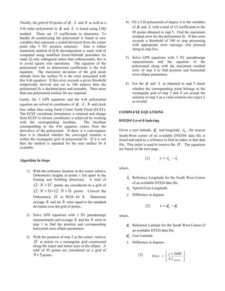 GPS and Digital Terrain Elevation Data (DTED) Integration | PDF
