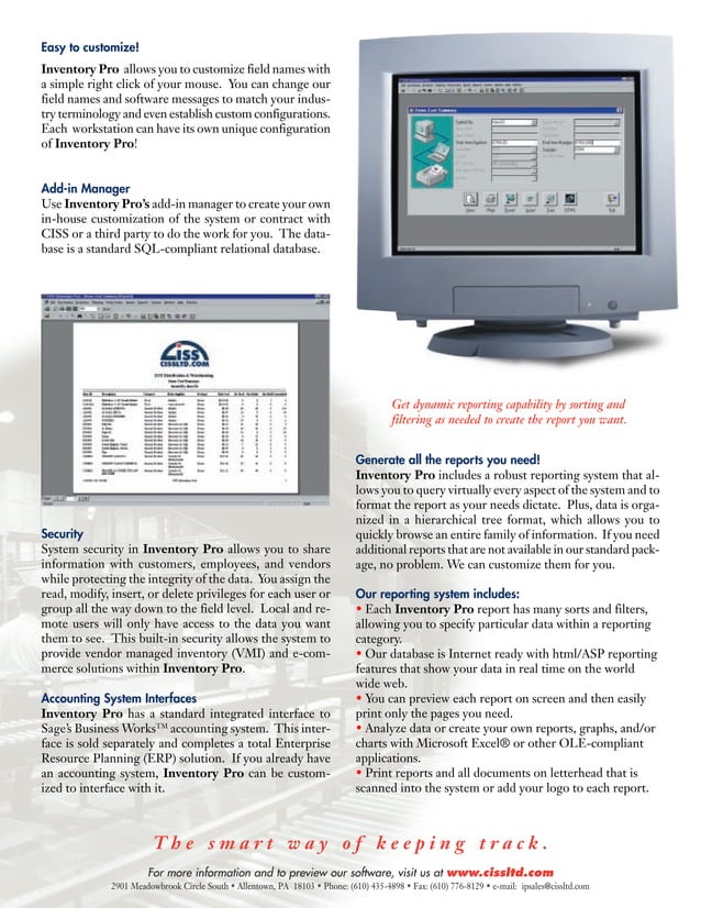 Inventory Pro Brochure | PDF
