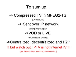IPTV lecture | PPT