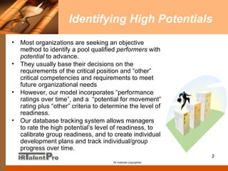 Identifying Highpotentials | PPT