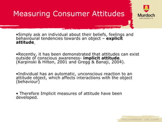 Implicit Consumer Animosity | PPT