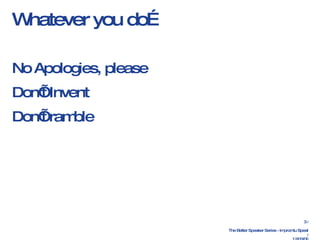 Impromptu Speaking | PPT