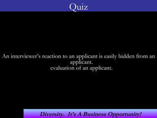 Inclusive Interviewing | PPT