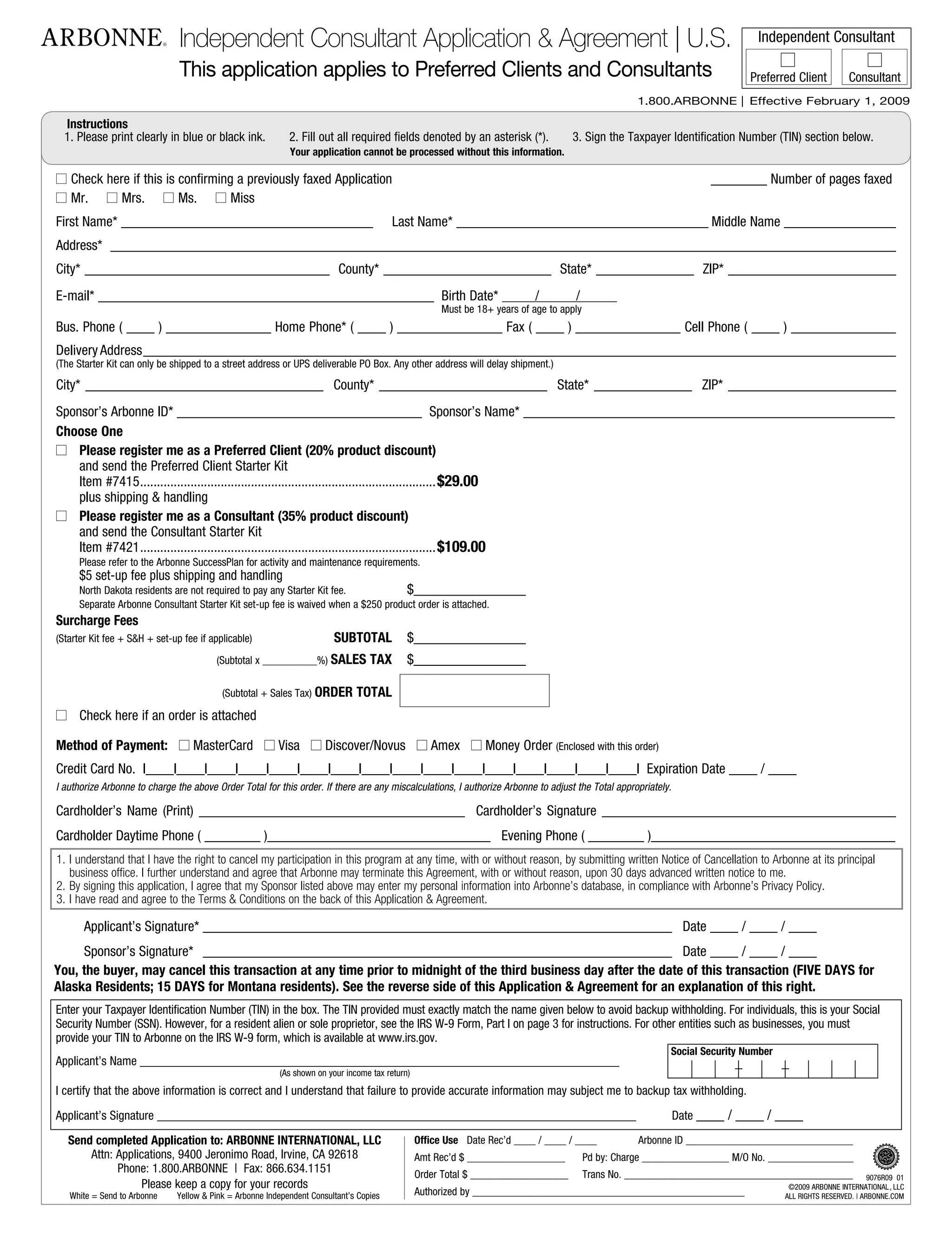 Independent Consultant Application & Agreement[1] | PDF