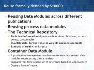 Reuse and S1000D | PDF