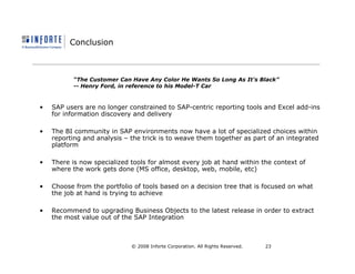 SAP BOBJ Architectural Options | PDF