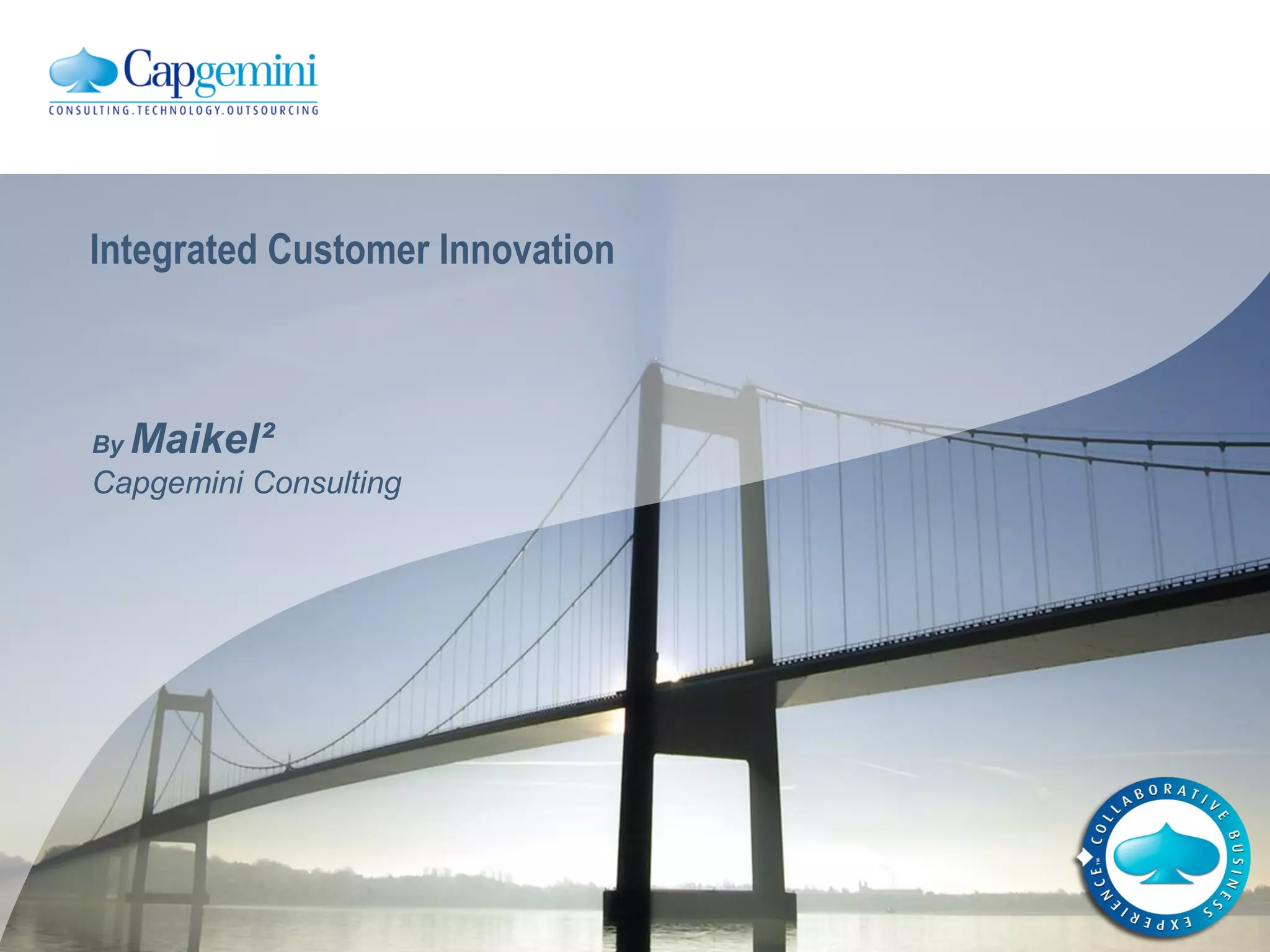 Integrated Customer Innovation | PPT