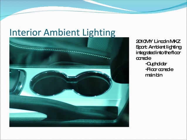 Interior Automotive Trim Projects (2 1 09) | PPT