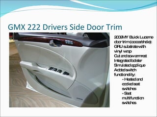Interior Automotive Trim Projects (2 1 09) | PPT