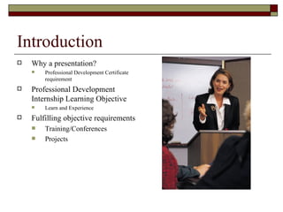 Internship Overview Presentation Final | PPT