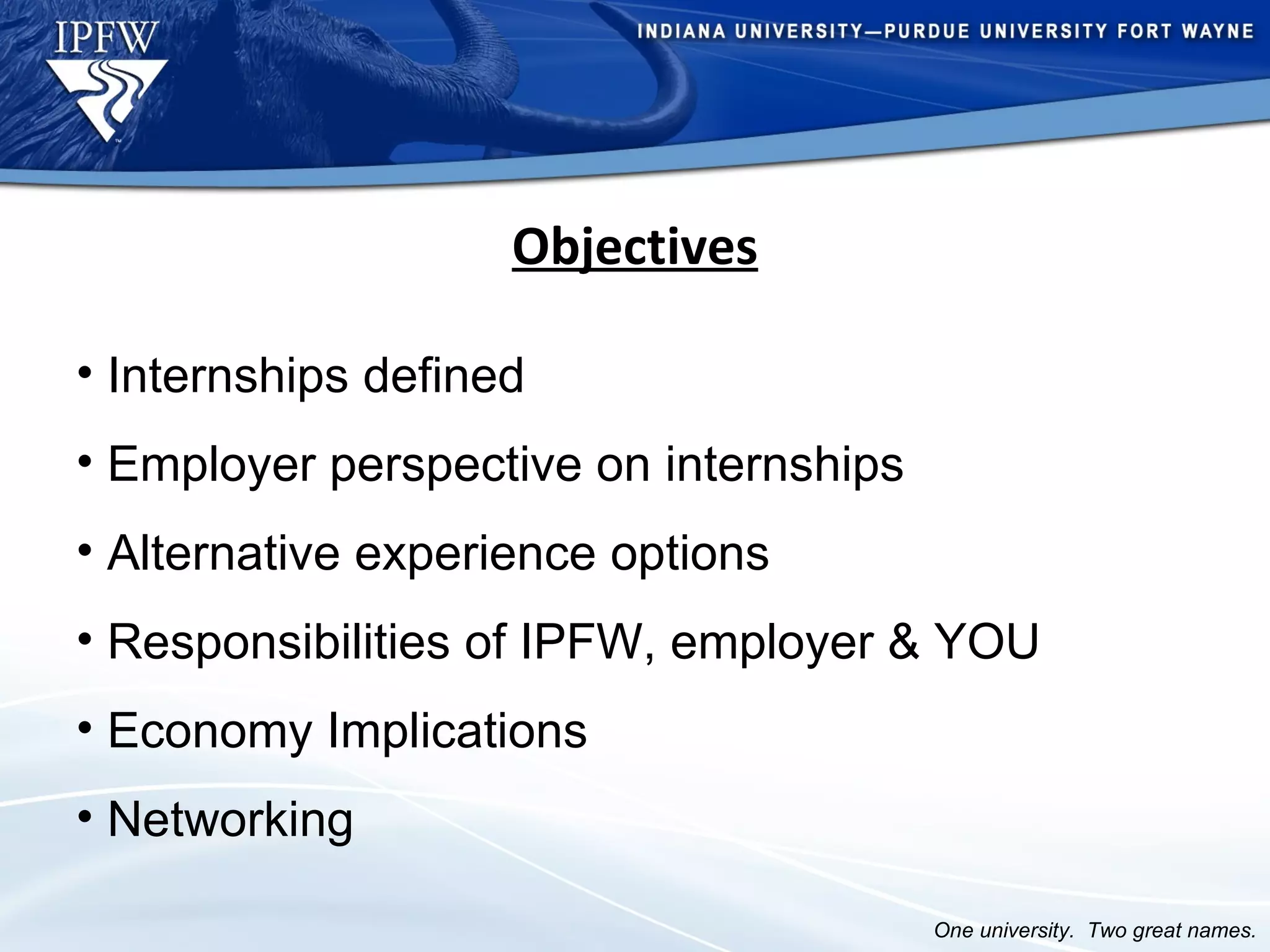 Internships On A Time Budget | PPT | Undergraduate Education | College Education