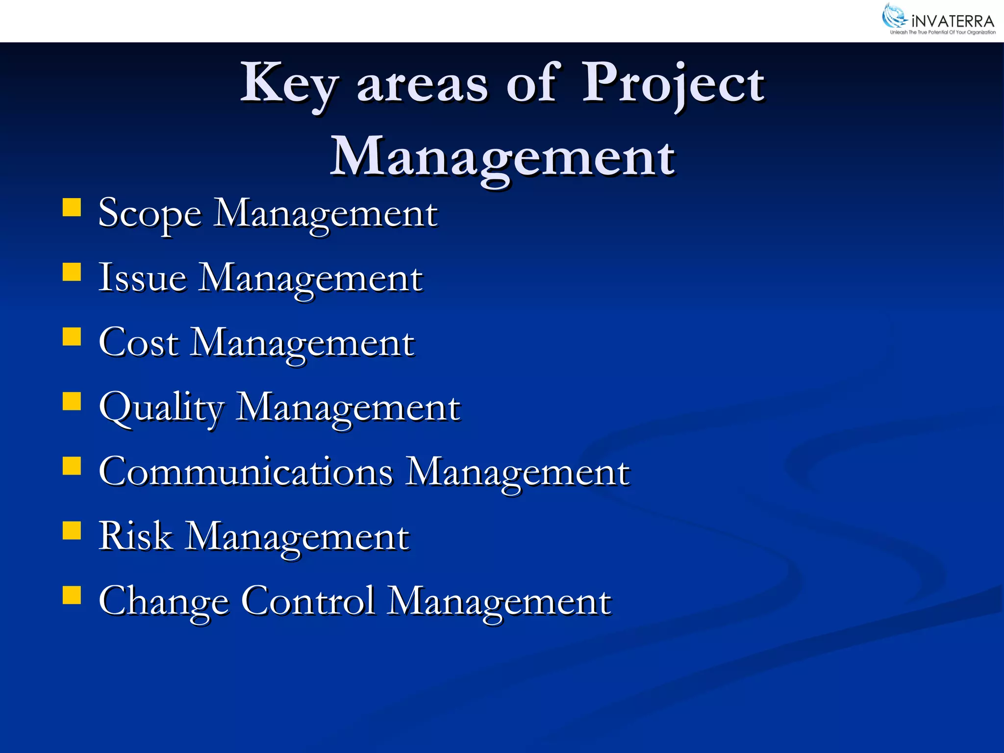 Intro to Project Management | PPT