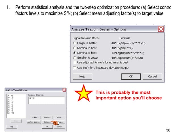 Introduction To Taguchi Method | PPT