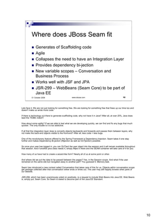 Introduction To J Boss Seam | PDF