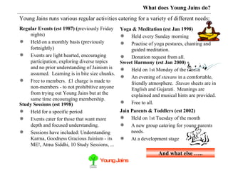 Introduction To Young Jains | PPT