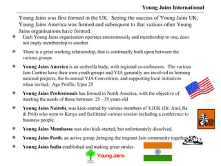Introduction To Young Jains | PPT