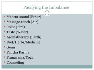 Intro. To Ayurveda | PPT